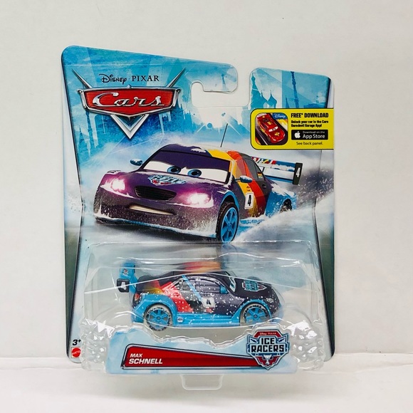 Mattel | Toys | Disney Pixar Cars Ice Racers Max Schnell | Poshmark